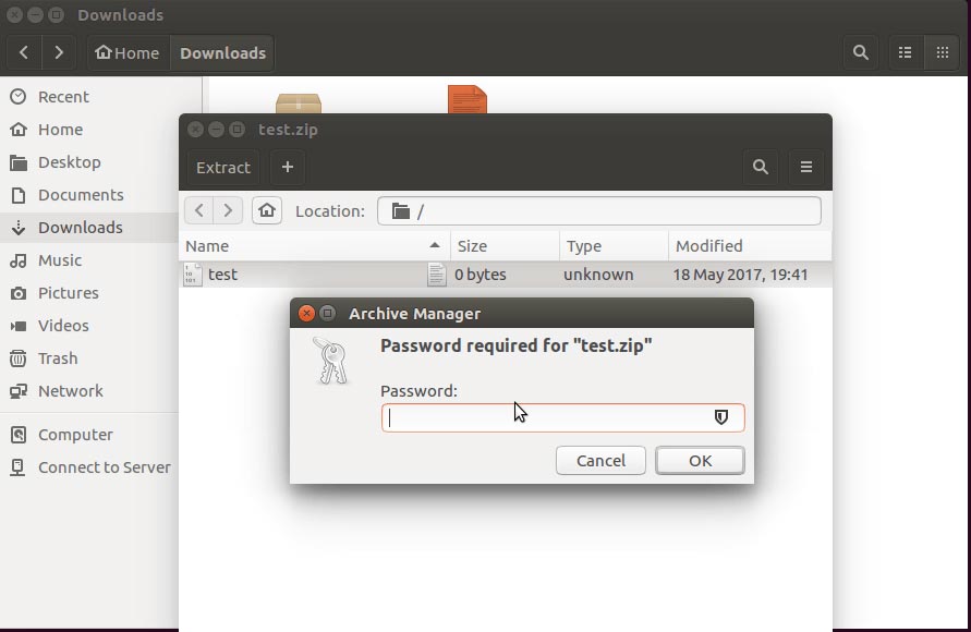 How to Compress Files and Folders with a Password in Ubuntu | Streebo Blog