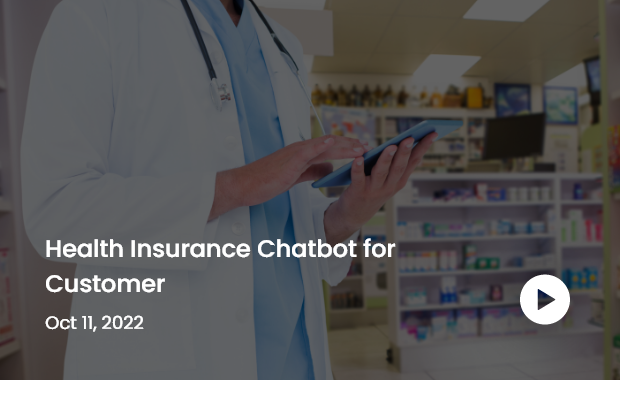Health Insurance Chatbot for Customer | Streebo IncStreebo Inc